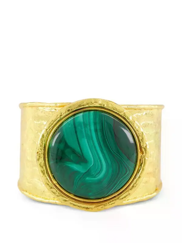 Sylvia Toledano Malachite Cuff Bracelet