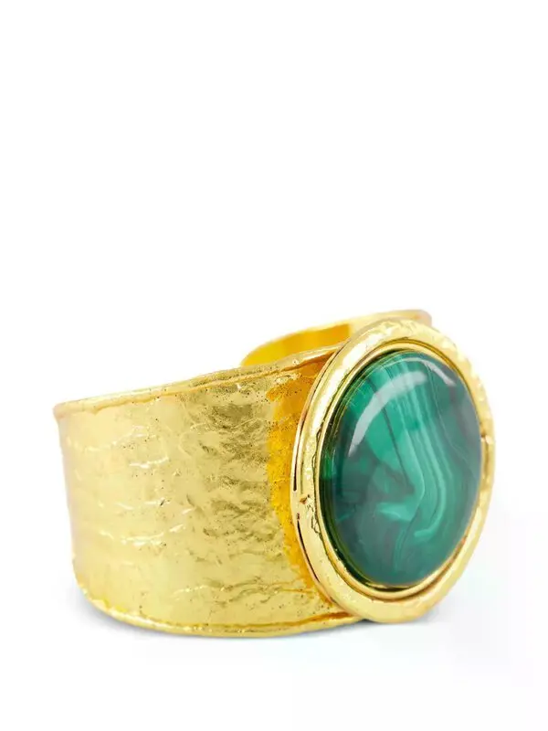 Sylvia Toledano Malachite Cuff Bracelet