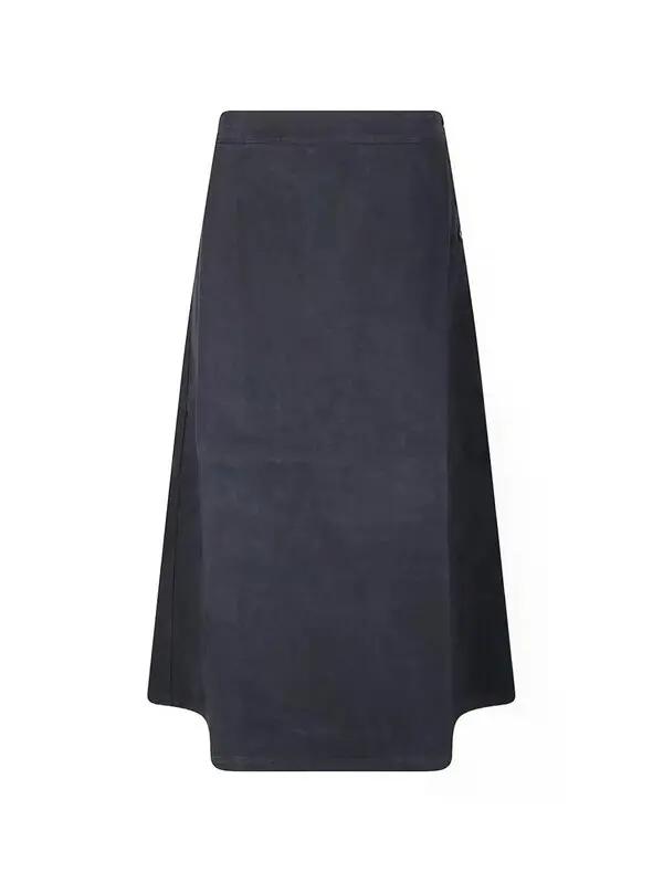 Labo.art Elastic Waistband Midi Skirt