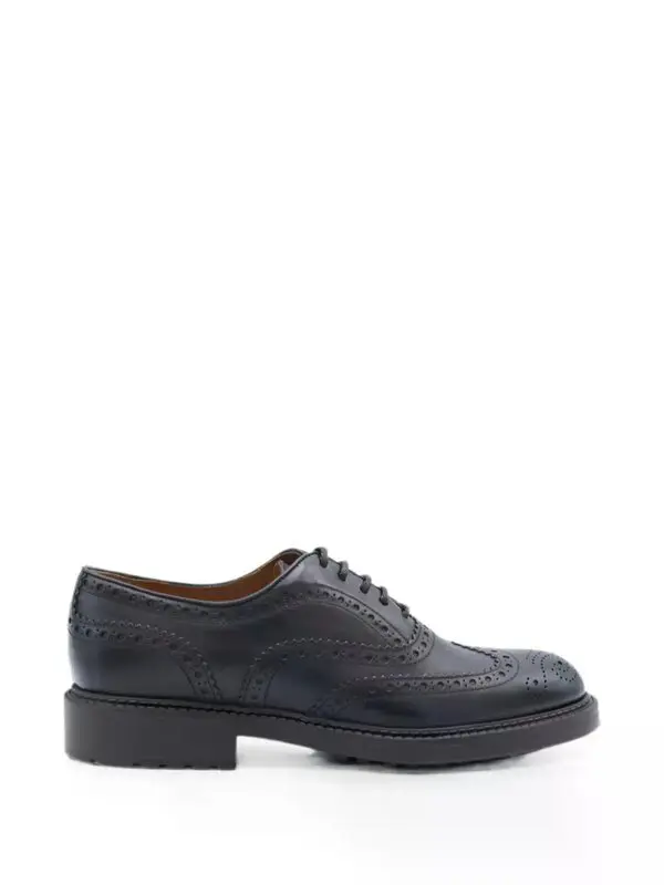 DOUCAL'S Brogue-detail Leather Lace-up Shoes