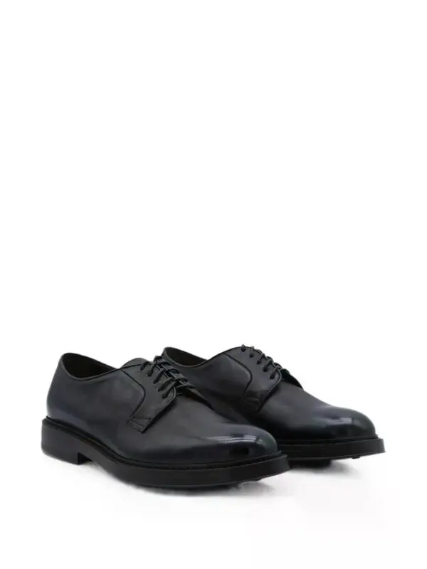 DOUCAL'S Leather Lace-up Derby Shoes