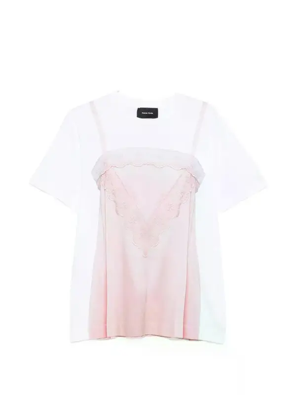 Simone Rocha Trompe L'oeil Print T-shirt