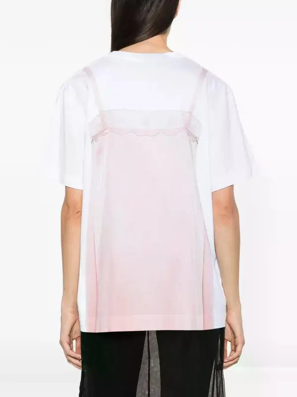 Simone Rocha Trompe L'oeil Print T-shirt