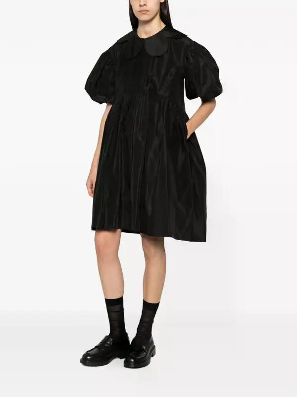 Simone Rocha Puff-sleeve Petal-collar Dress
