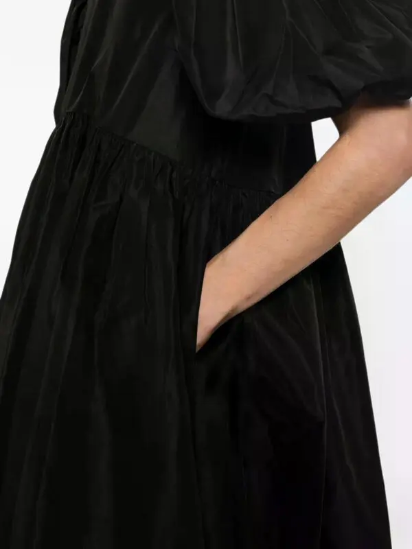 Simone Rocha Puff Sleeve Petal Collar Dress