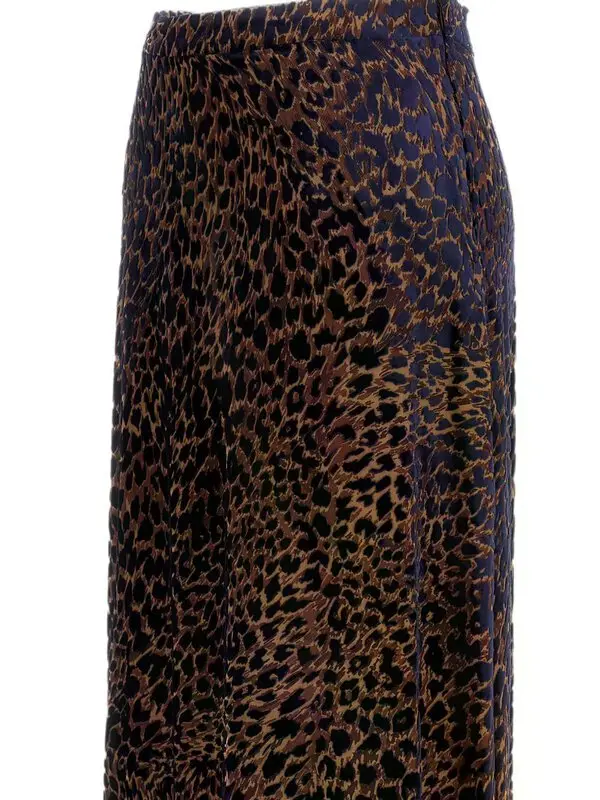 IRIE' Leopard-print Maxi Skirt