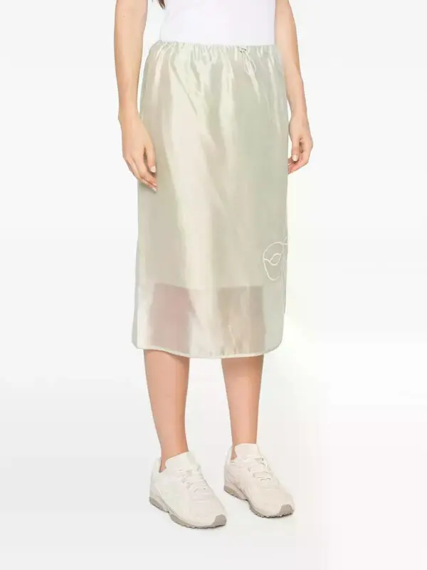 Cecilie Bahnsen Bria Organza Midi Skirt