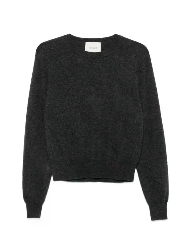 LISA YANG Crew Neck Sweater - Grey