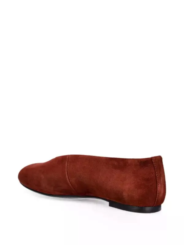 VAGABOND SHOEMAKERS Aleya Suede Almond-toe Ballet Flats