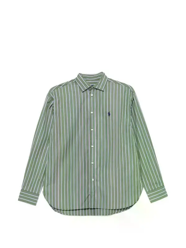 Polo Ralph Lauren Striped Button-up Shirt - Green