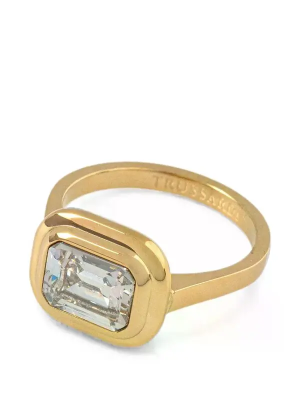 TRUSSARDI Crystal-embellished Ring