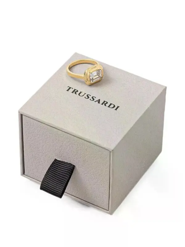 TRUSSARDI Crystal-embellished Ring