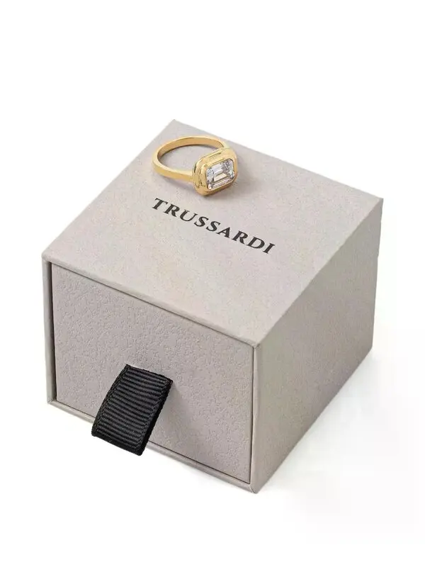 TRUSSARDI Crystal-embellished Ring