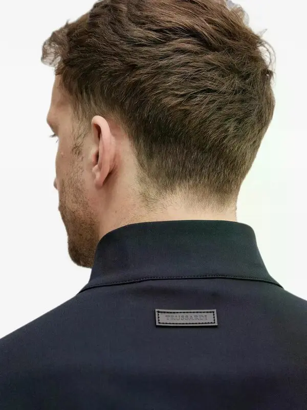 TRUSSARDI Zip-up Jacket With Patch Pockets