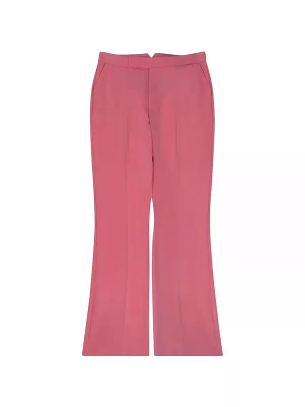 OSCAR THE COLLECTION Pressed-crease Flared Trousers