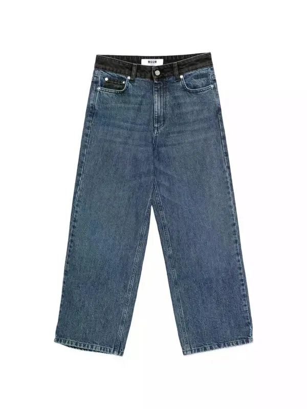 MSGM Belt-loop Pocket Jeans