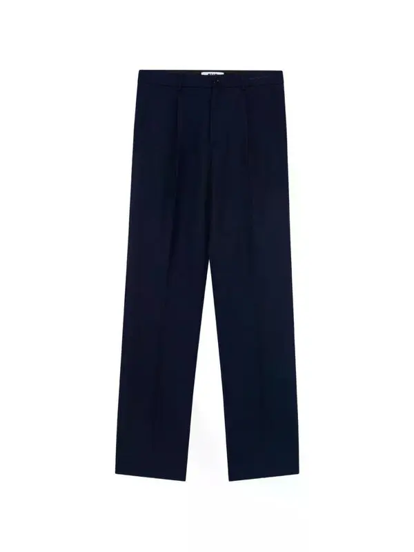 MSGM Pleated-detail Tailored Trousers