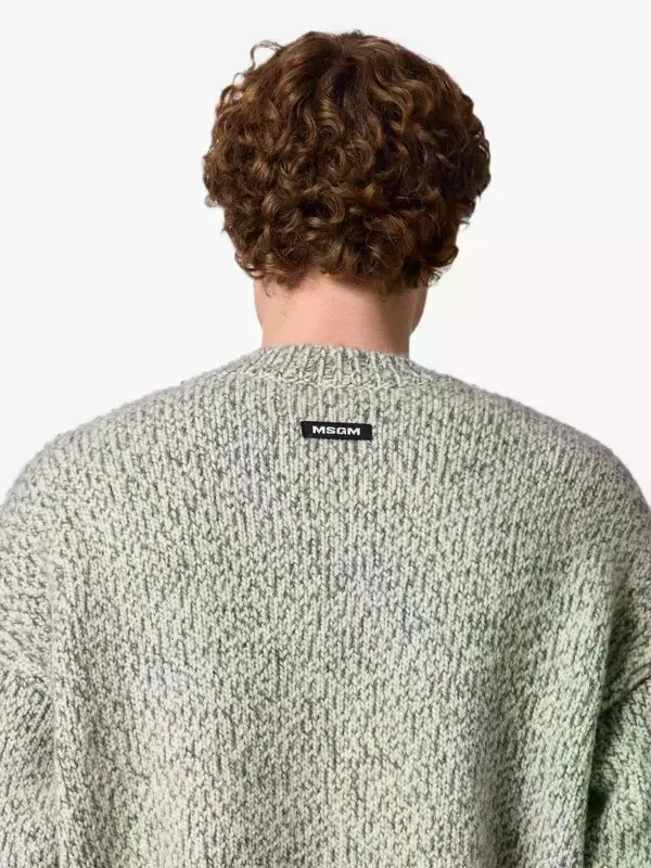 MSGM Argyle-pattern Sweater