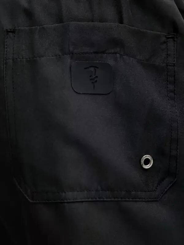 TRUSSARDI Logo-print Drawstring Swim Shorts