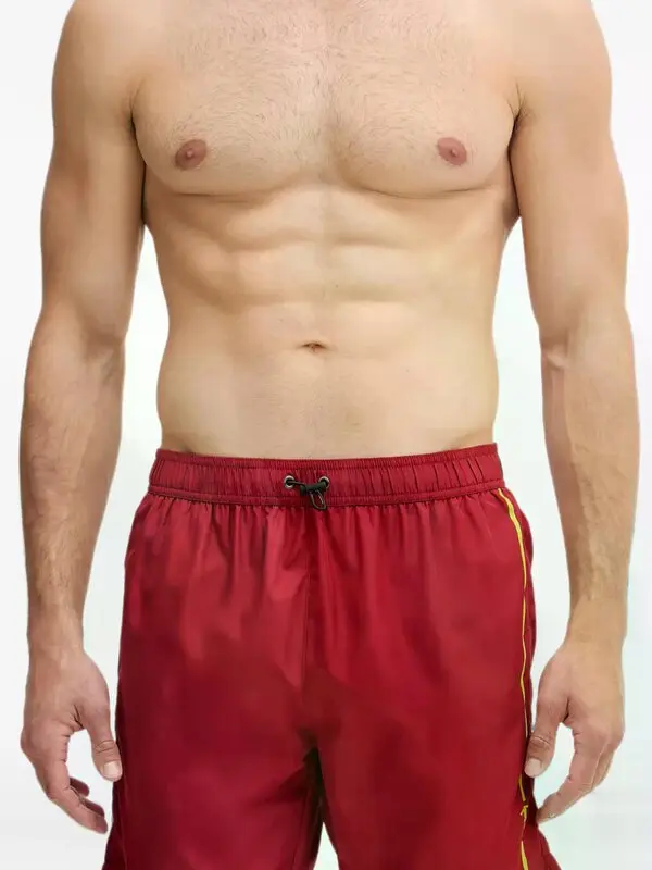 TRUSSARDI Logo-print Drawstring Swim Shorts