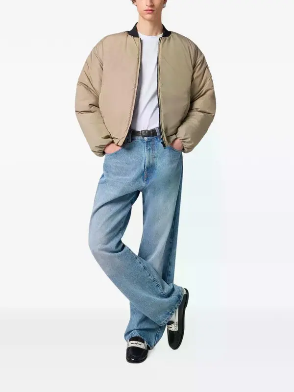 MSGM Logo-patch Bomber Jacket
