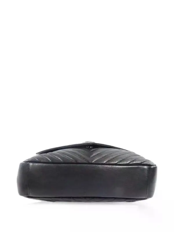 Saint Laurent Large College Logo-plaque Tote Bag