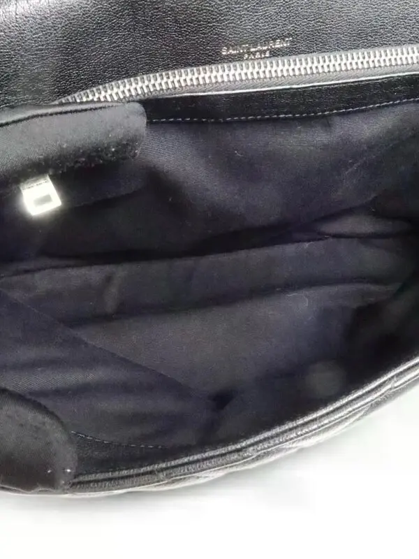 Saint Laurent Large College Logo-plaque Tote Bag
