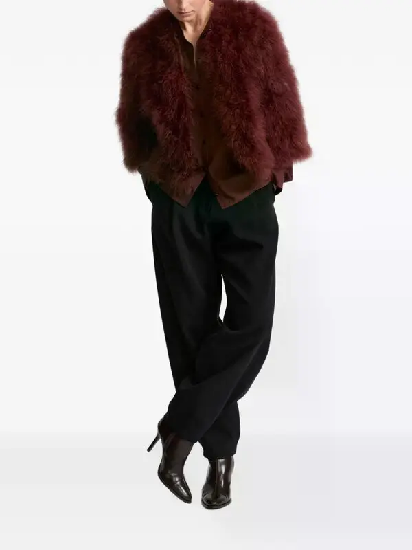 YVES SALOMON Feather-embellished Jacket