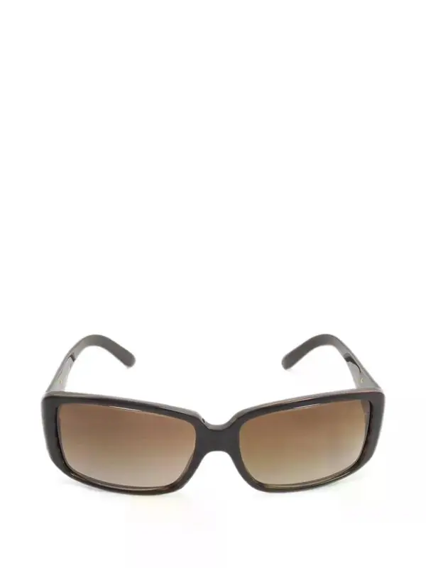 Prada Logo-plaque Rectangle-frame Sunglasses