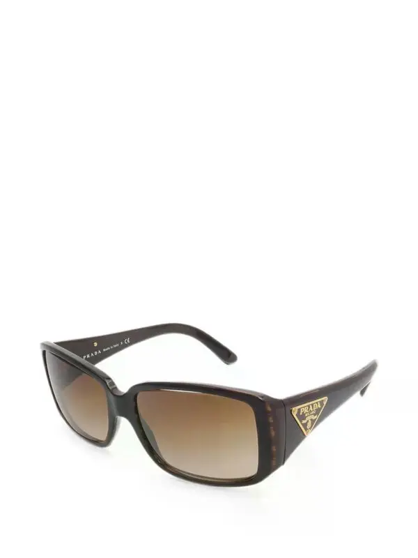 Prada Logo-plaque Rectangle-frame Sunglasses