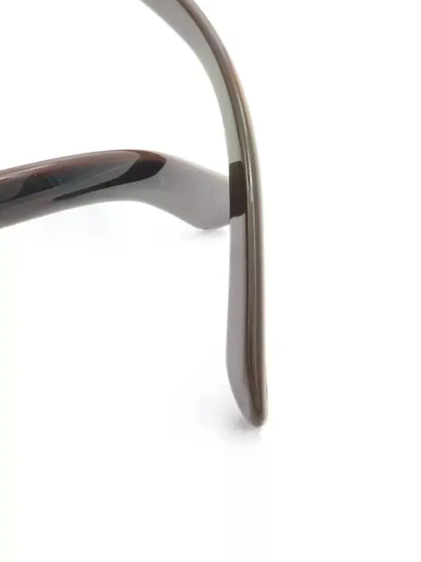 Prada Logo-plaque Rectangle-frame Sunglasses