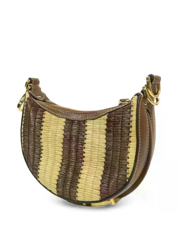 Fendi Nano Fendigraphy Raffia Handbag