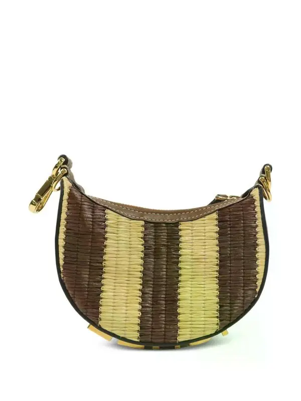 Fendi Raffia Nano Bag - Brown