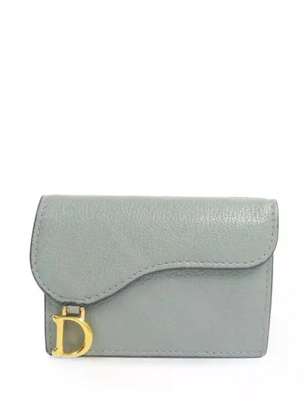Dior Saddle Bloom Card Holder