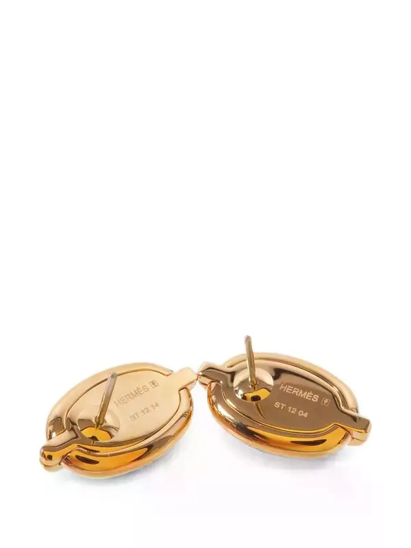 Hermès Mini Maillon Earrings
