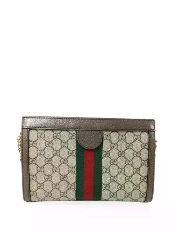 Gucci Ophidia Gg Supreme Canvas Shoulder Bag - Neutrals