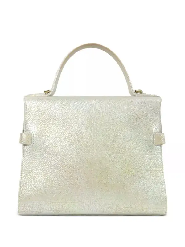 Delvaux Mm Tempête Tote Bag - Silver