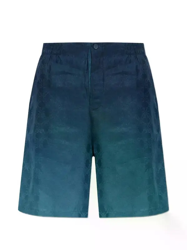 Off-White Arrow Monogram Jacquard Bowling Shorts