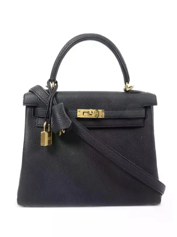 Hermès 2025 25 Kelly Tote Bag - Black