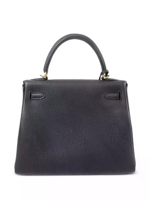 Hermès 2025 25 Kelly Tote Bag - Black