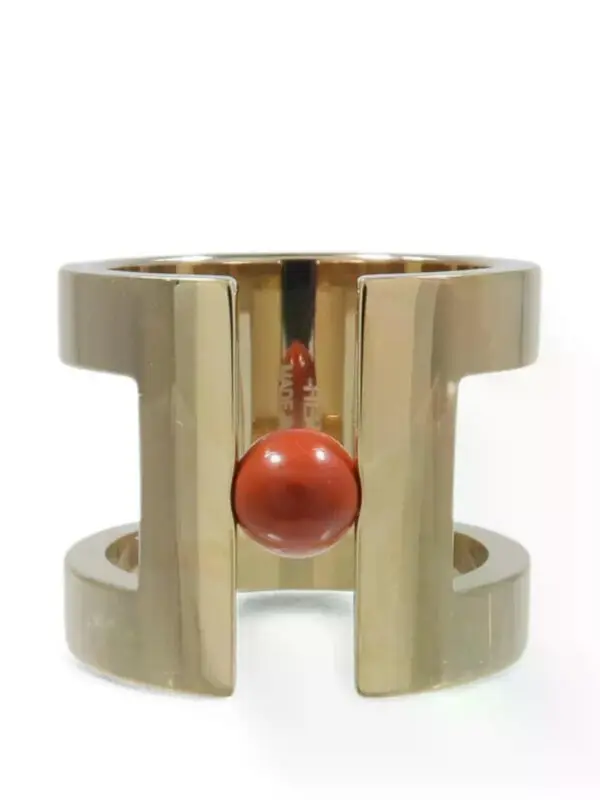 Hermès H Perle Scarf Ring