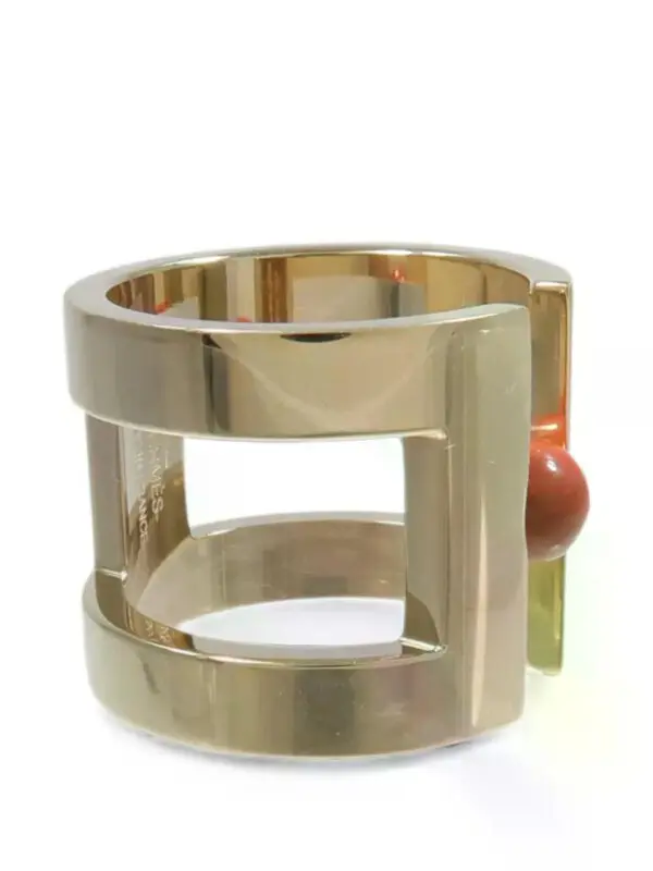 Hermès H Perle Scarf Ring