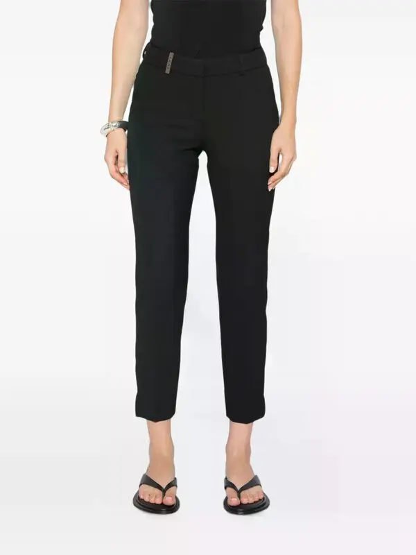 Peserico Belt-loop Slim-fit Trousers