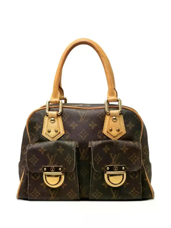 LOUIS VUITTON 1990-2010 Monogram Manhattan Pm Handbag