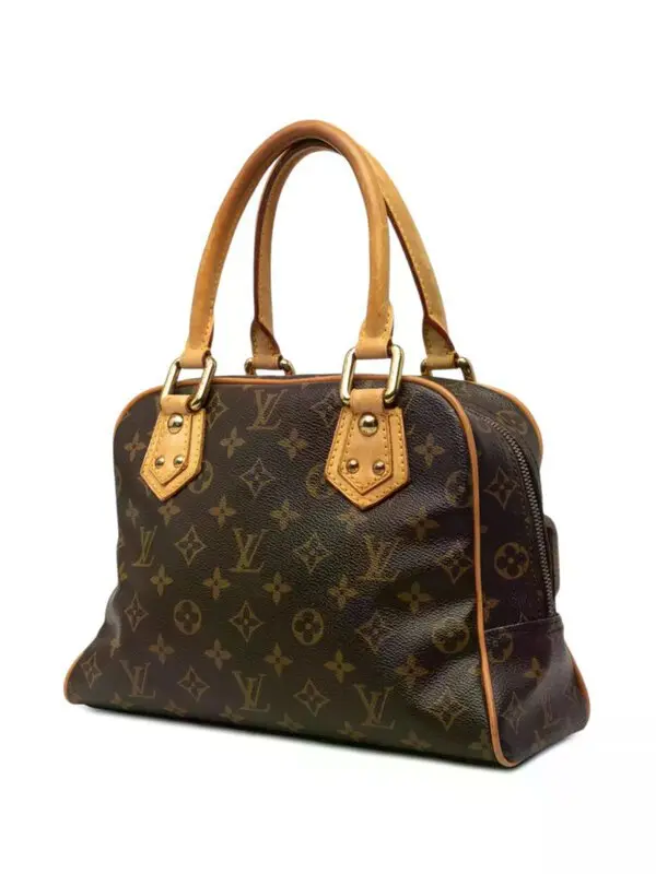 LOUIS VUITTON 1990-2010 Monogram Manhattan Pm Handbag