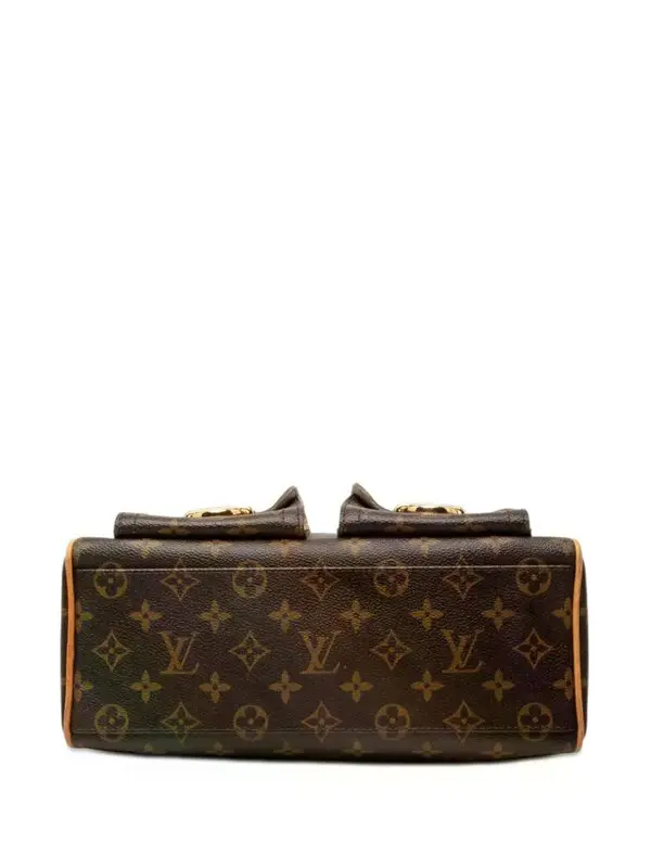LOUIS VUITTON 1990-2010 Monogram Manhattan Pm Handbag