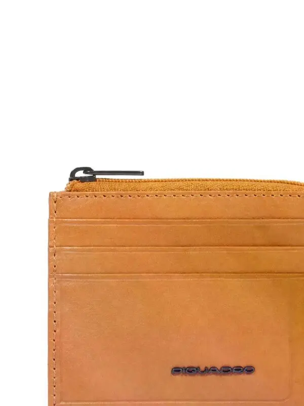 PIQUADRO Logo-plaque Zip-around Wallet