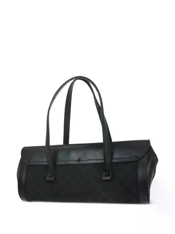 Gucci 1990-2000s Bamboo Gg Shoulder Bag