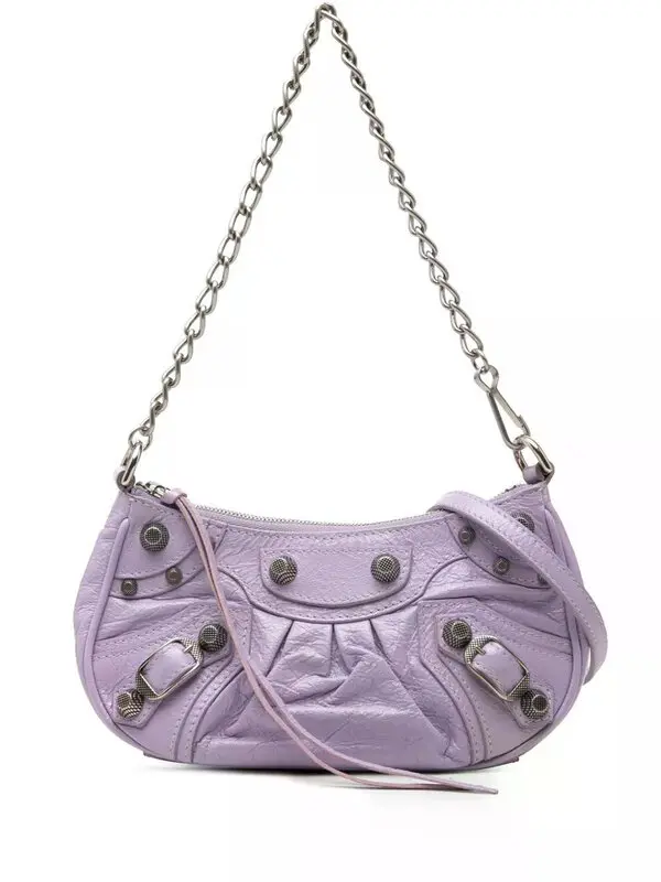 Balenciaga Mini Le Cagole Leather Satchel