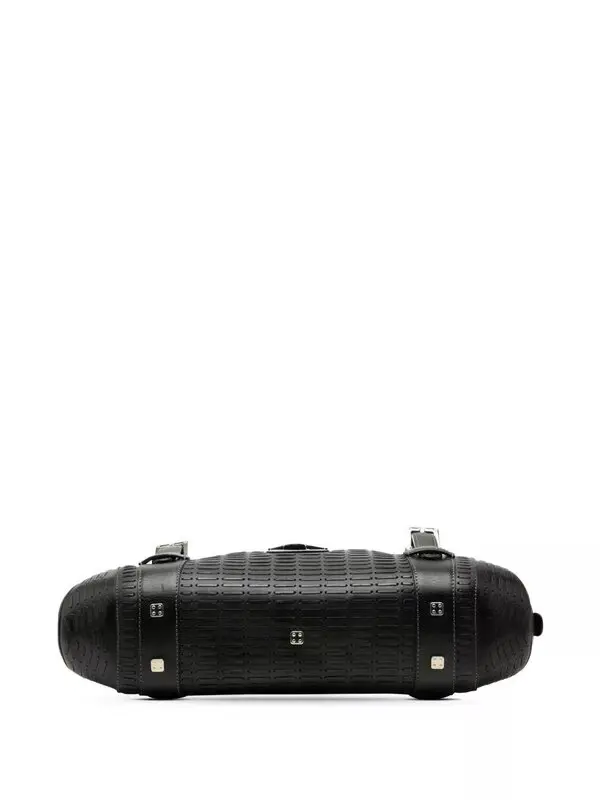 Loewe 2005 Embossed Leather Senda Handbag
